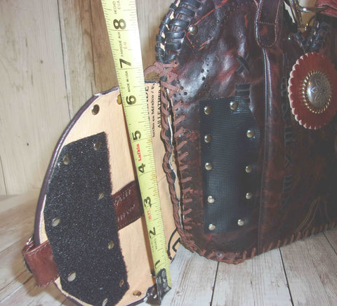 CB126 Conceal Carry Purse – Upcycled Cowboy Boot Bag – Chris Thompson Bags
