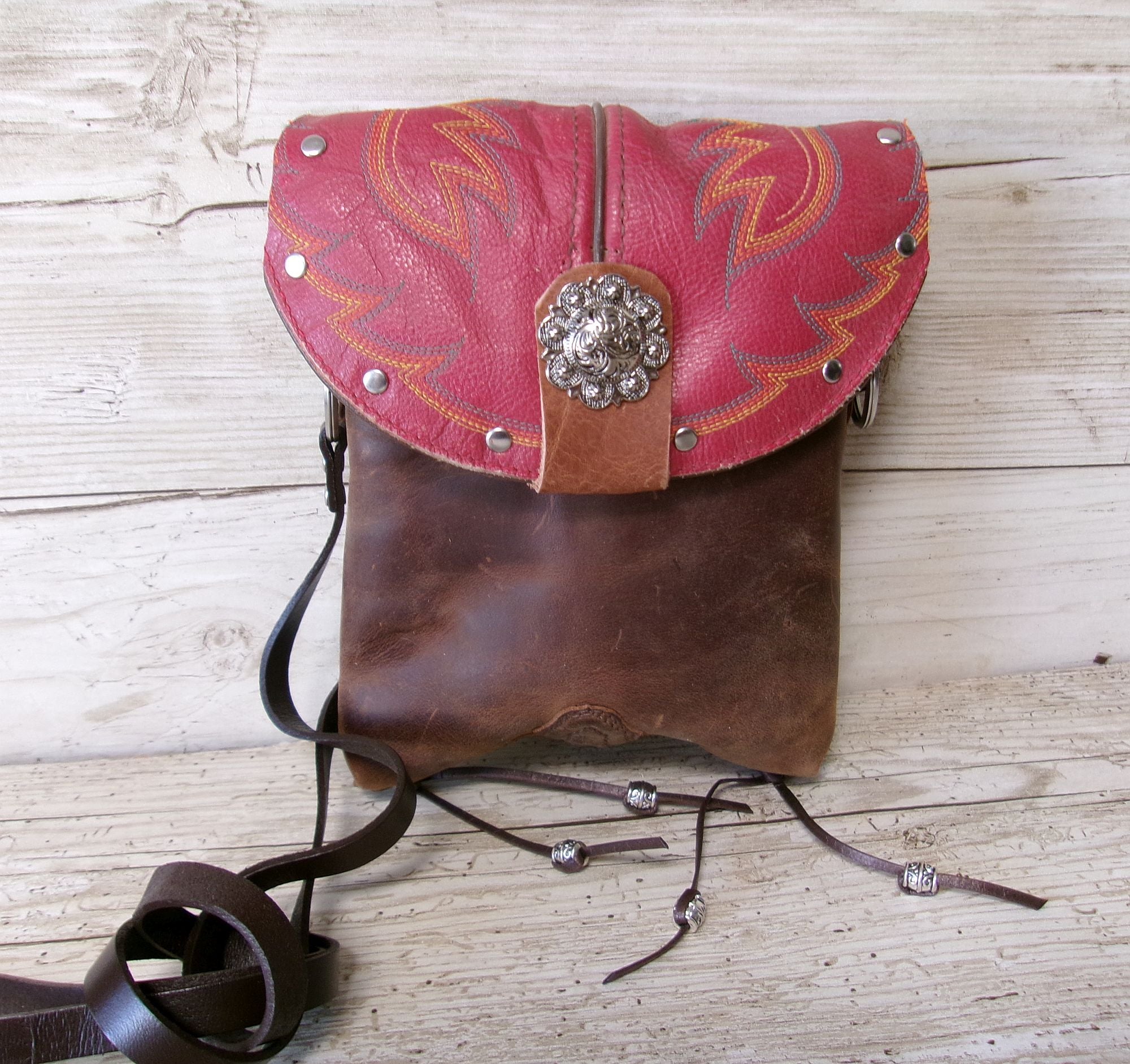Cowboy Boot Purse – Fringe Crossbody Bag - Western Accessories SM333 ...
