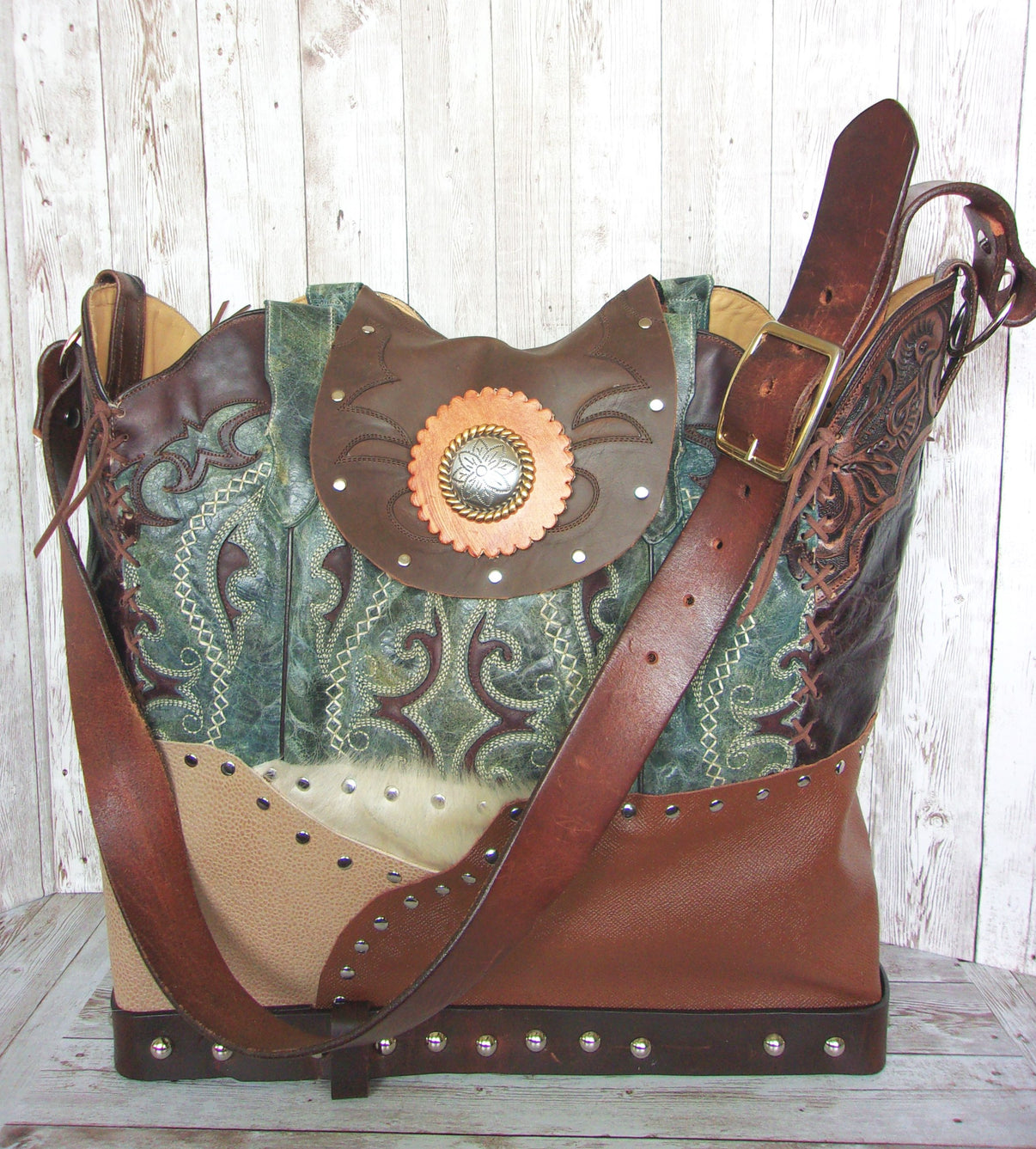 LT49 Cowboy Boot Laptop Tote - Cowboy Boot Purses - Western Laptop Tote ...